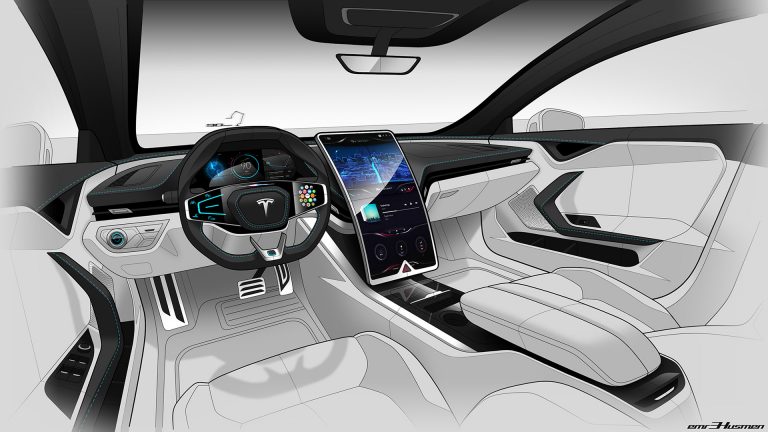How’s This For A Next-Generation Tesla Model S? | Carscoops