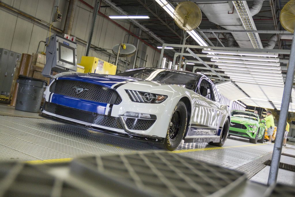 New Ford Mustang Race Car Unveiled For Monster Energy NASCAR Cup Series ...