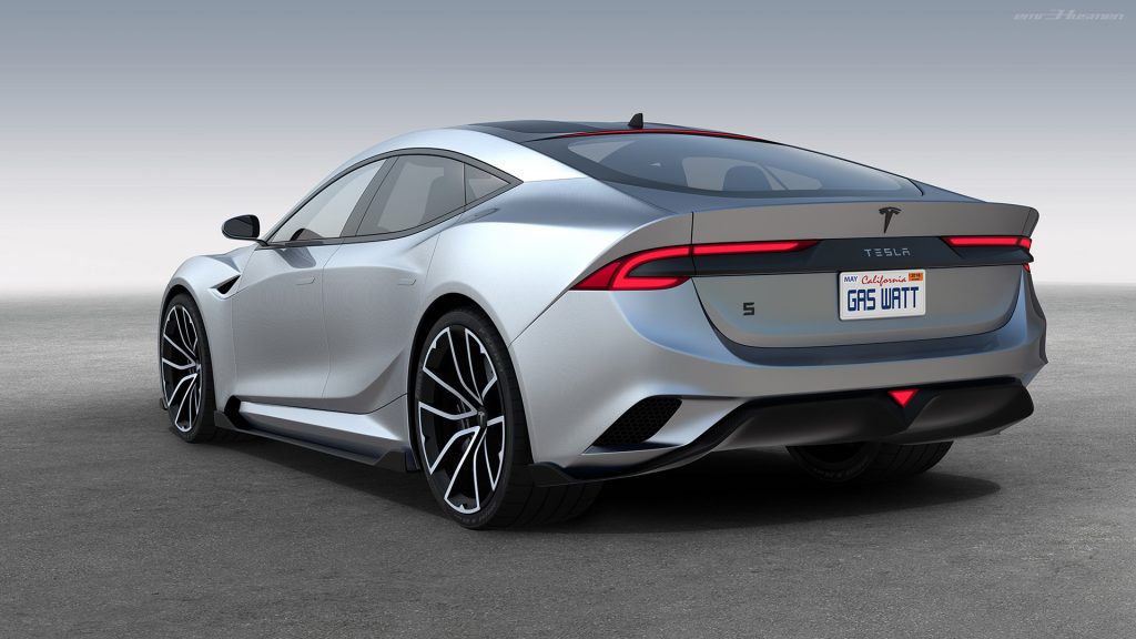 How’s This For A Next-Generation Tesla Model S? | Carscoops