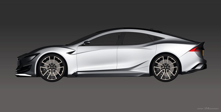 How’s This For A Next-Generation Tesla Model S? | Carscoops