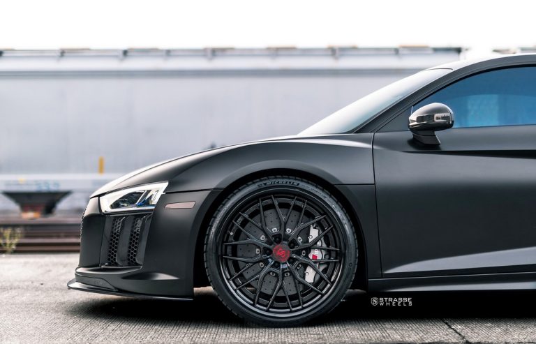 All-Black Audi R8 V10 Plus Looks Like A Four-Wheel Stealth Bomber ...