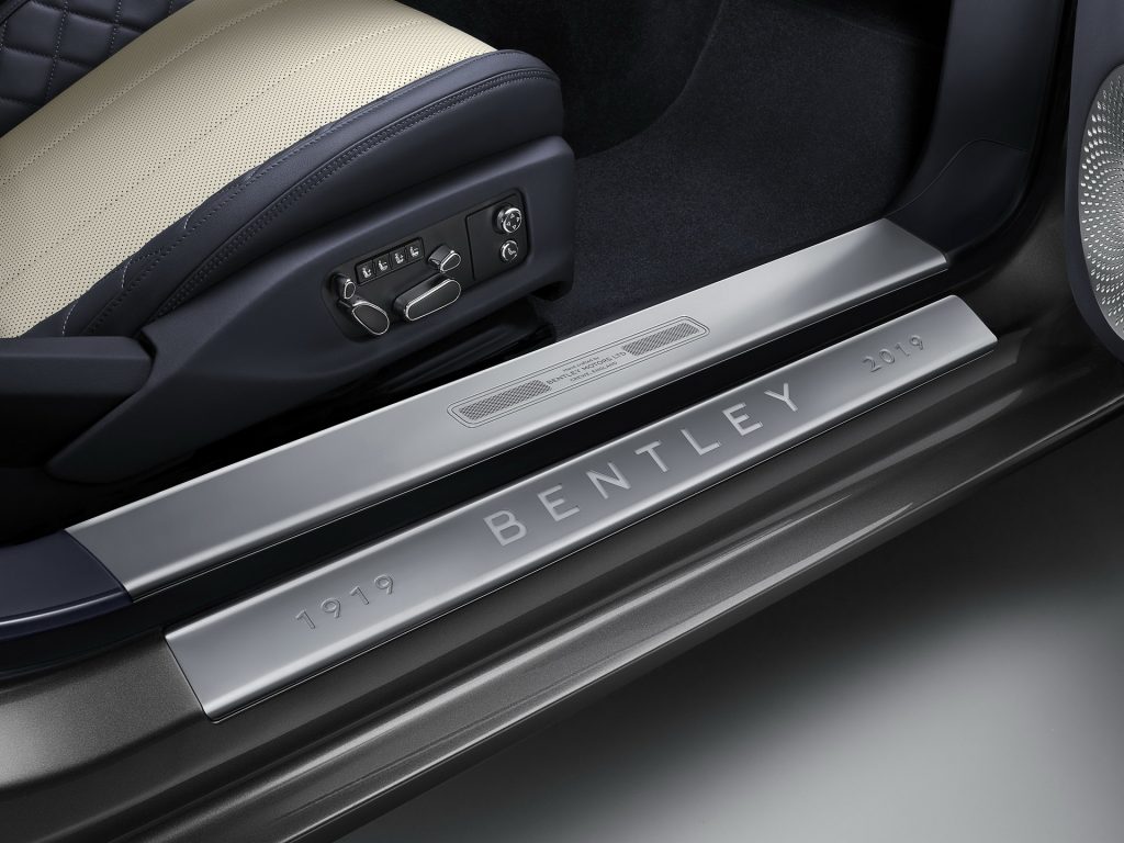 Bentley Celebrates Centenary With Unique Features On All 2019-Built ...