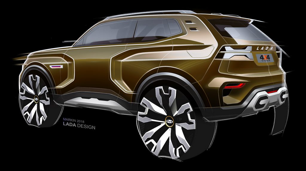 Lada 4×4 Vision Concept Goes Official At Moscow Show, Could Preview ...