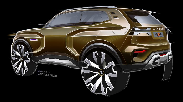 Lada 4×4 Vision Concept Goes Official At Moscow Show, Could Preview ...