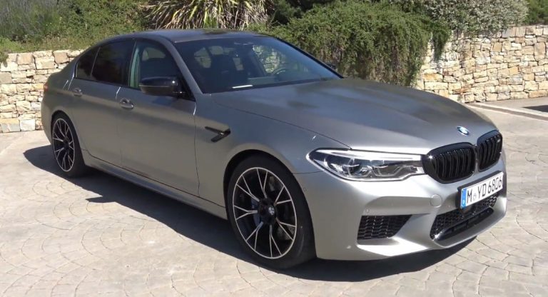 Ready, Set, Go! BMW M5 Competition Driver Demonstrates Launch Control ...