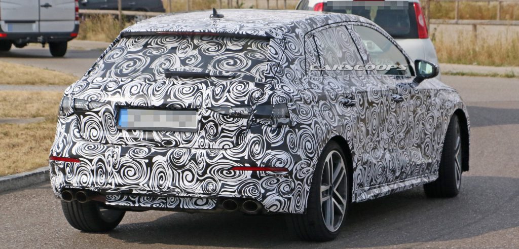 All-New Audi A3 Prototype Goes Out In Public For The First Time ...