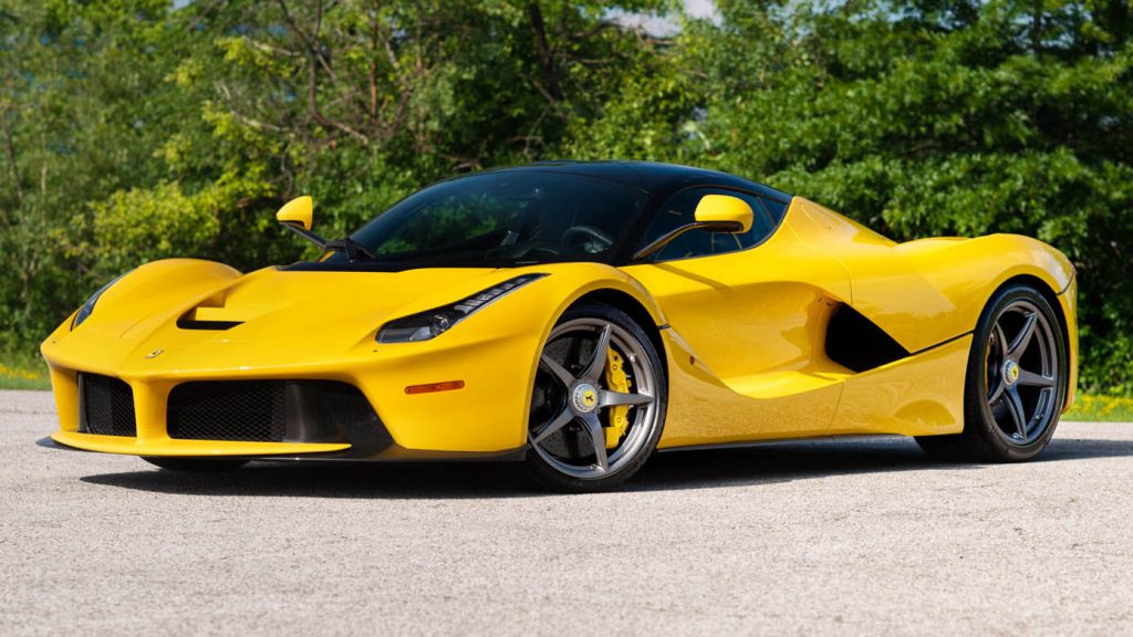 Red Or Yellow? Take Your Pick Of LaFerraris At Mecum’s Monterey Auction ...