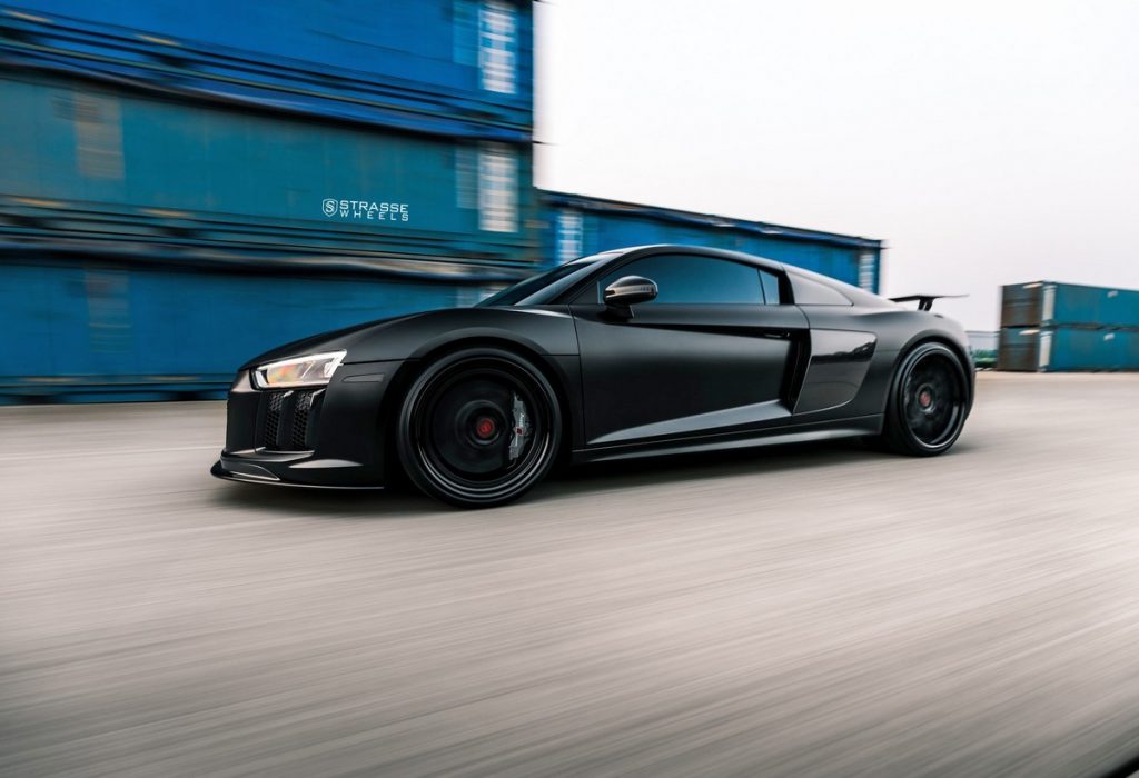 Audi R8 Black Matte Stealth Edition