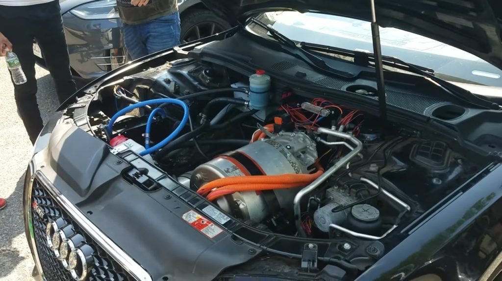 Electric Audi S5 Has A Tesla Model S Powertrain And Battery Pack ...