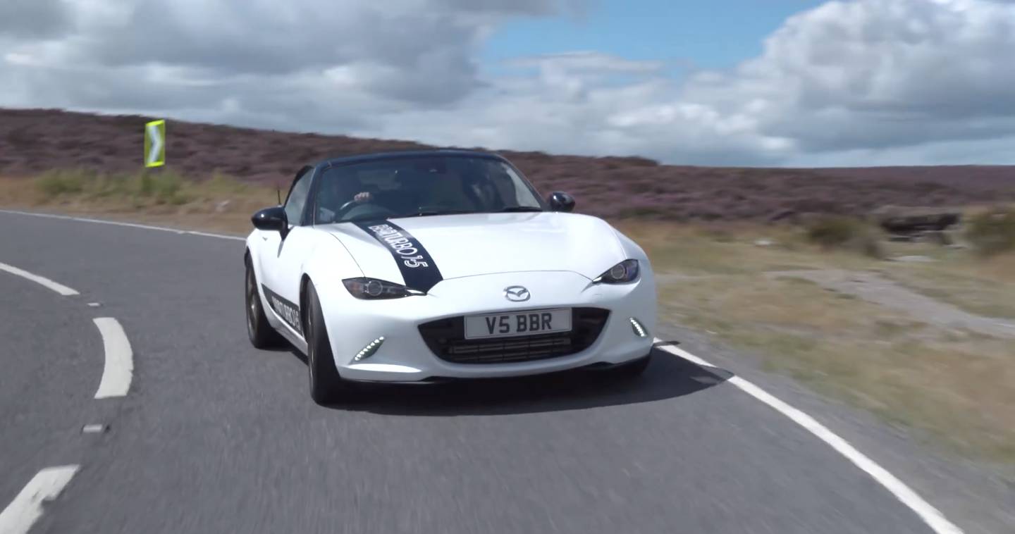 210 HP Mazda MX-5 1.5 With BBR Turbo Kit Gets The Power Its Chassis ...