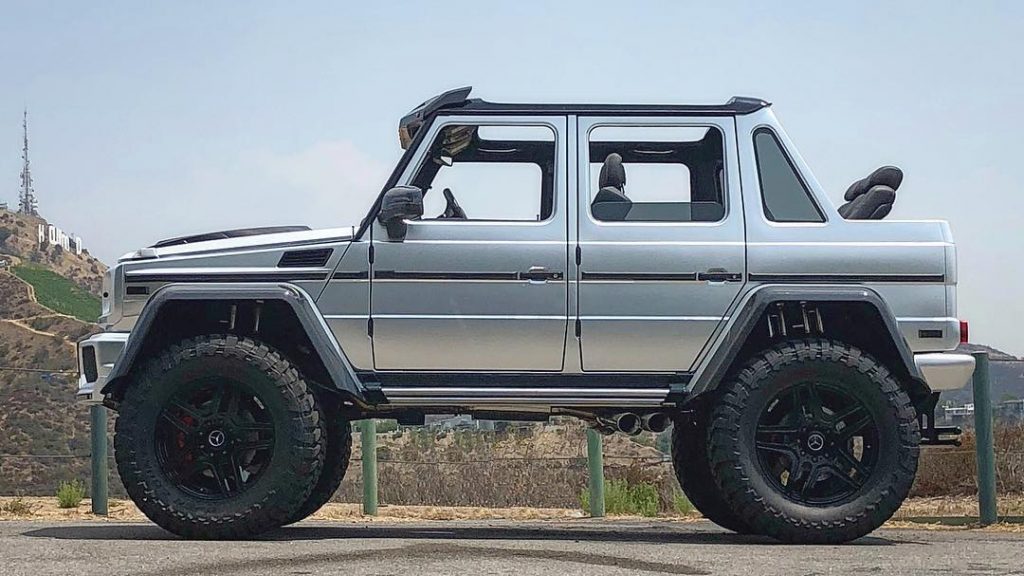 Someone Had Their Mercedes G500 4×4² Converted Into A Landaulet | Carscoops