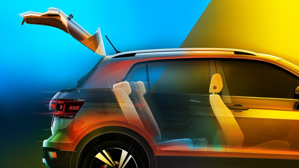 Volkswagen T-Cross New Teaser Focuses On Practicality | Carscoops