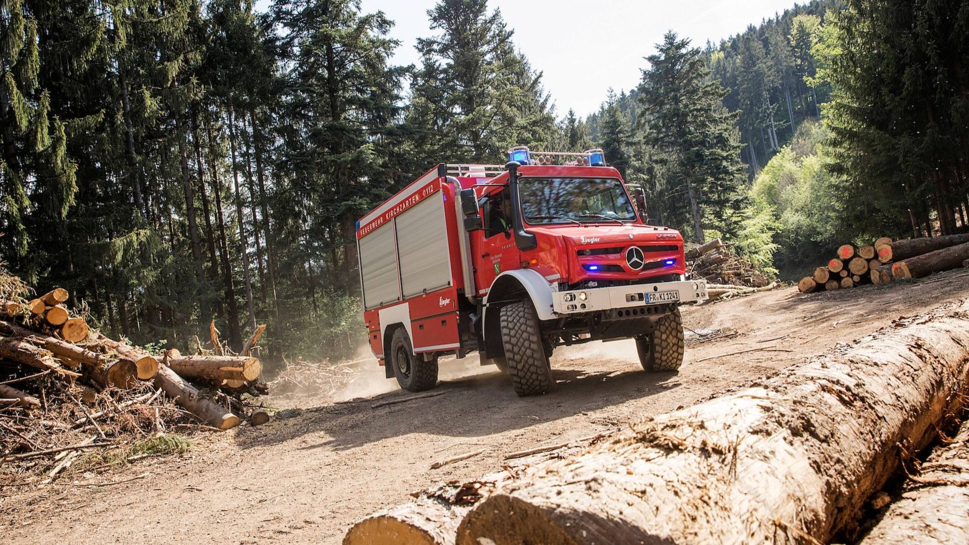 This Mercedes-Benz Unimog Is The Greatest Fire Truck Ever | Carscoops