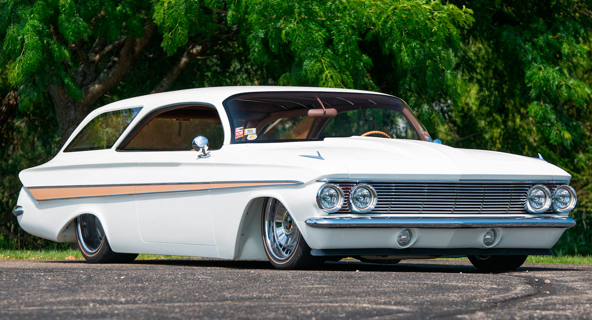 This 1961 Chevrolet Impala Restromod Isn’t Your Typical Wagon | Carscoops