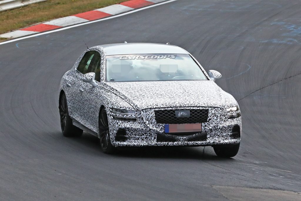 2020 Genesis G80 Shows Off GV80-Inspired Face And Sexy Body | Carscoops