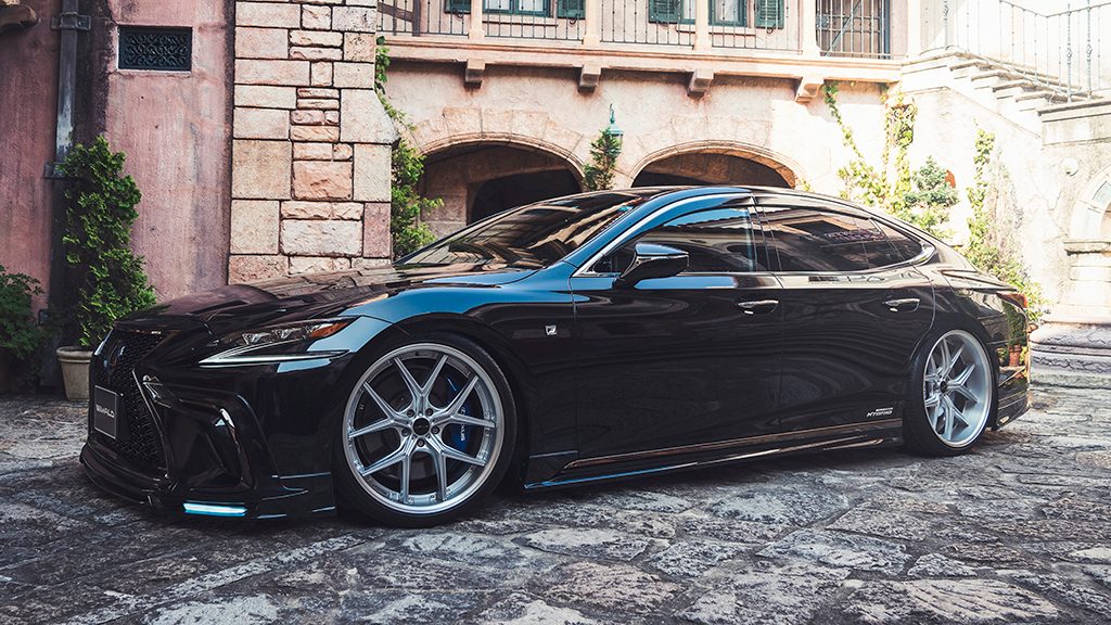 2018 Lexus LS Gets Attitude Adjustment By Wald International | Carscoops