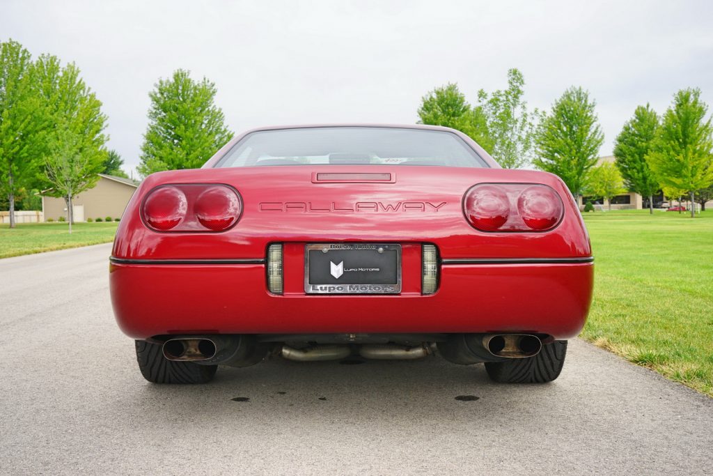 Travel Back In Time With This Drop-Top Callaway Corvette Twin Turbo ...