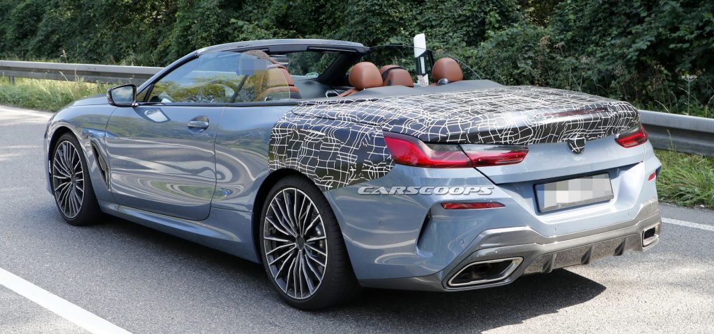 New BMW 8-Series Convertible Pictures Leave Little To The Imagination ...