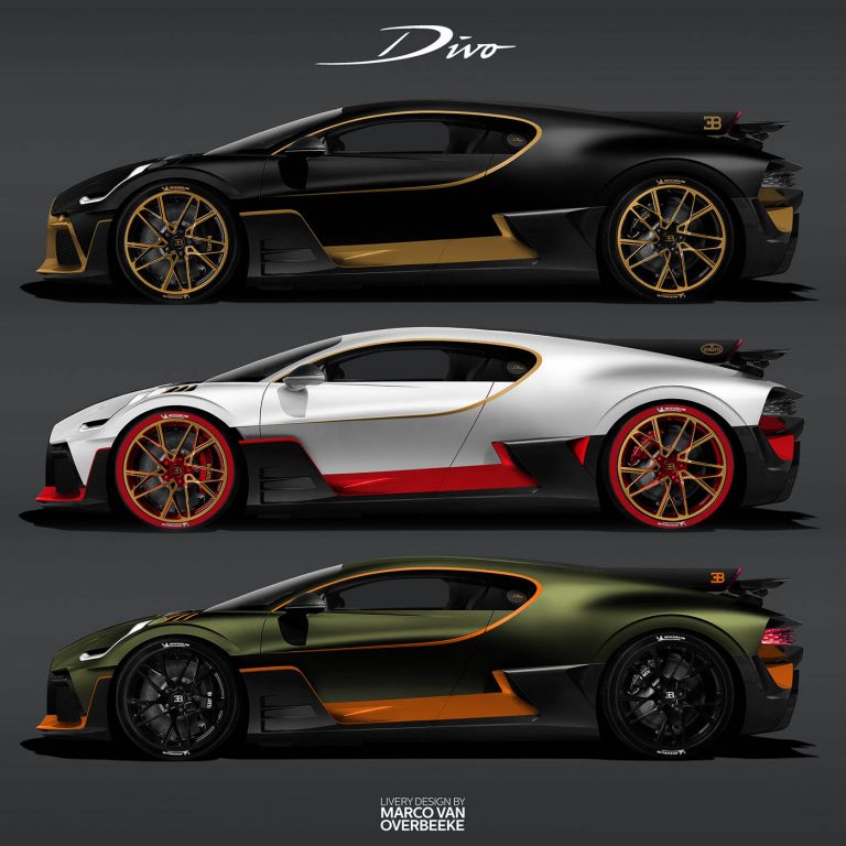 Bugatti Divo Would Look Spectacular In Just About Any Of These Liveries ...