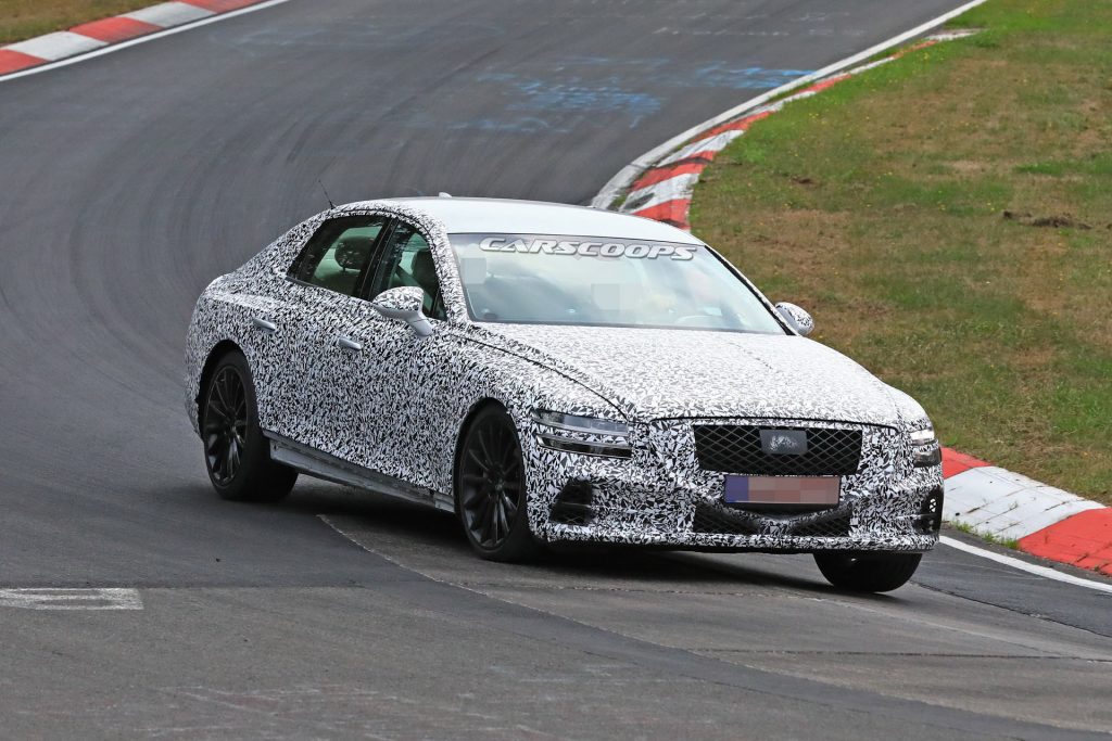 2020 Genesis G80 Shows Off GV80-Inspired Face And Sexy Body | Carscoops