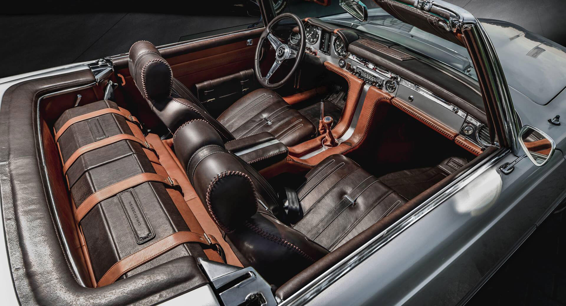 Mercedes 230 SL Pagoda By Carlex Has A Lavishly Redone Interior | Carscoops