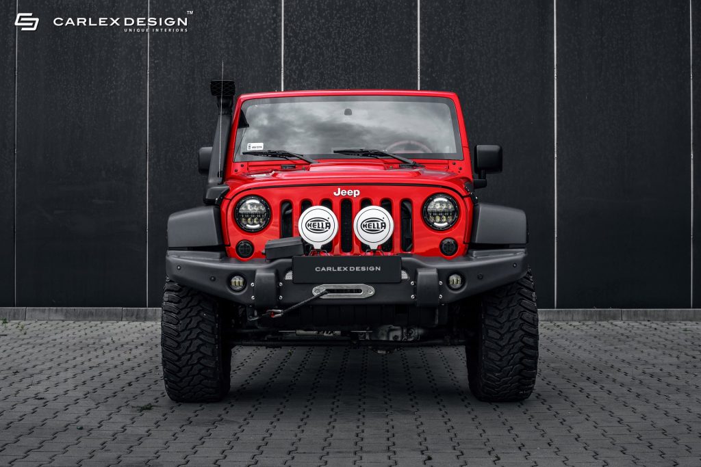 Old Jeep Wrangler Gets A Plushy Leather Makeover | Carscoops