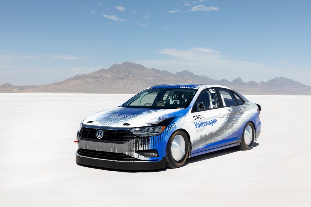 2019 VW Jetta Breaks SCTA Land Speed Record With 210 MPH Run | Carscoops