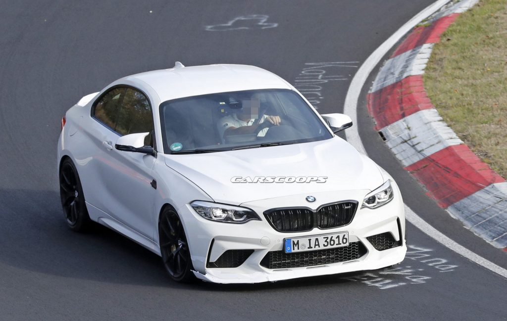 Possible BMW M2 CS / CSL Caught On The Nurburgring With Aero Updates ...
