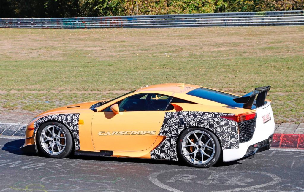 What Is Lexus Testing These LFA Widebody Mules For? | Carscoops