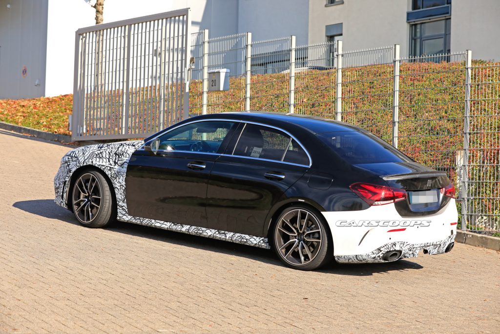 2019 Mercedes-AMG A35 Sedan Prototype Leaves Little To The Imagination ...