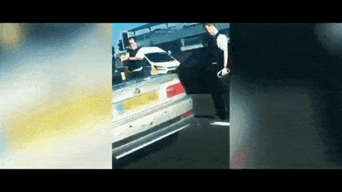 Police Taser Angry BMW Driver Who Smashed Up His Own Car | Carscoops