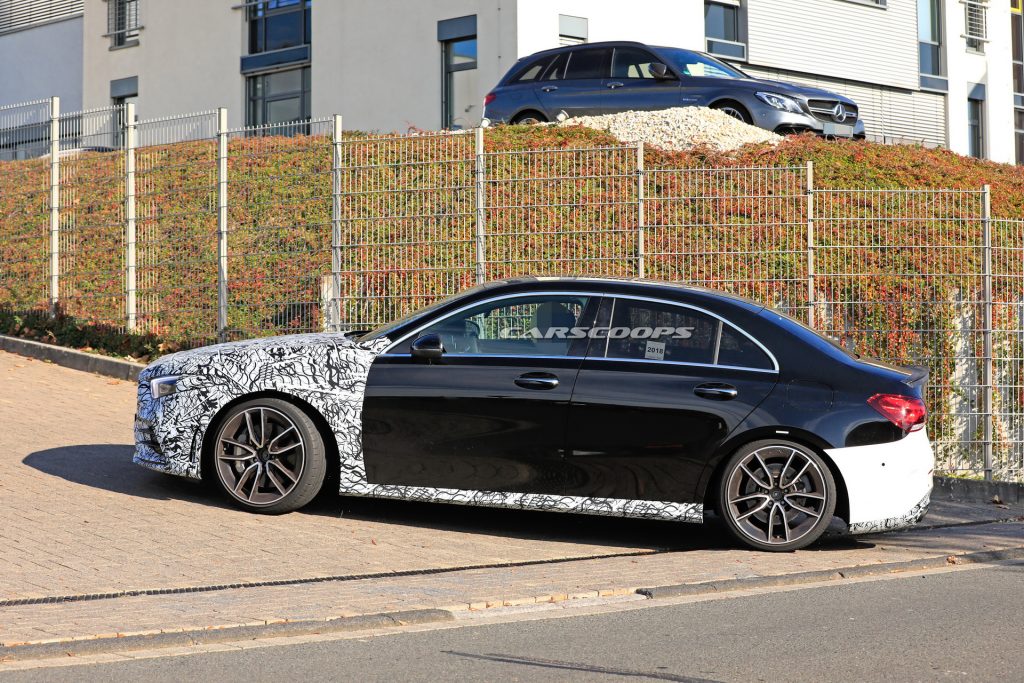 2019 Mercedes-AMG A35 Sedan Prototype Leaves Little To The Imagination ...