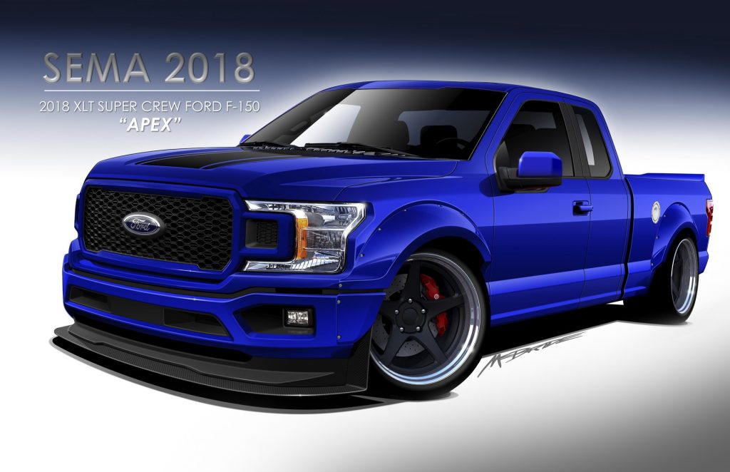 1,000 HP F-150 Headlines Ford’s F-Series Lineup For SEMA | Carscoops