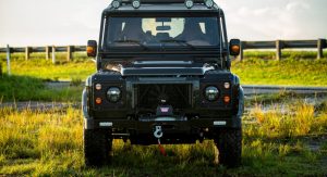 Custom Land Rover Defender Has Corvette Power, Kahn Body Kit | Carscoops