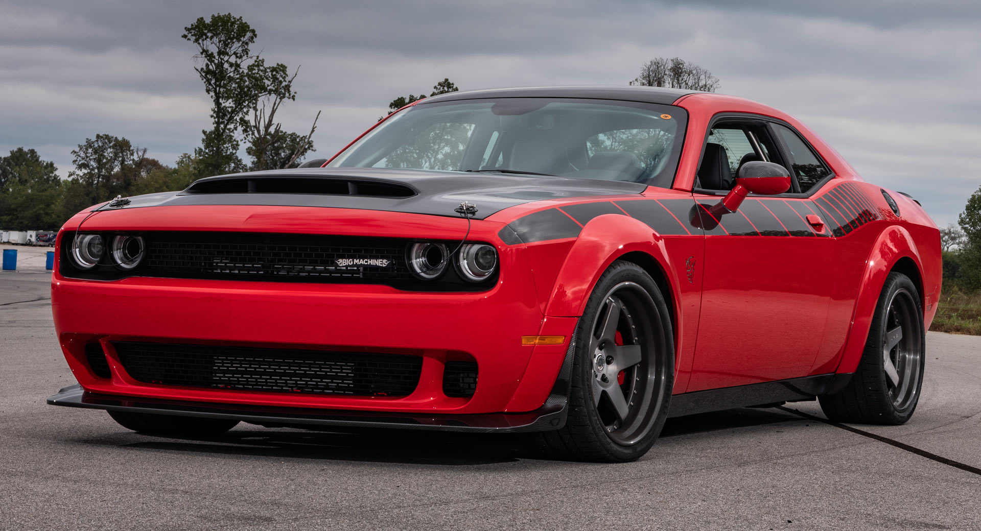 Speedkore’s Carbon Fiber Dodge Challenger SRT Demon Packs 1200 HP ...