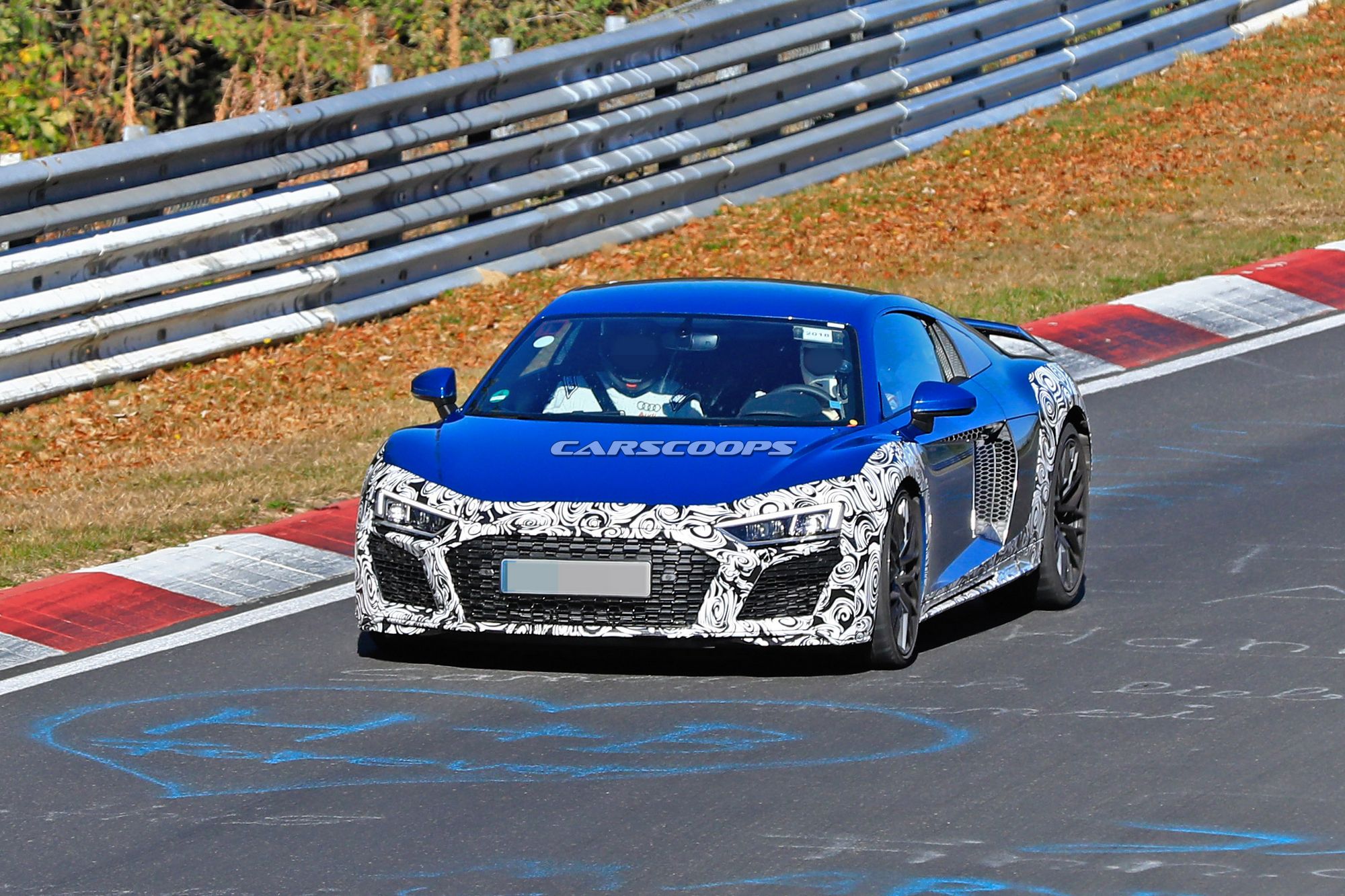 Audi Takes Its Facelifted R8 To The Nurburgring | Carscoops