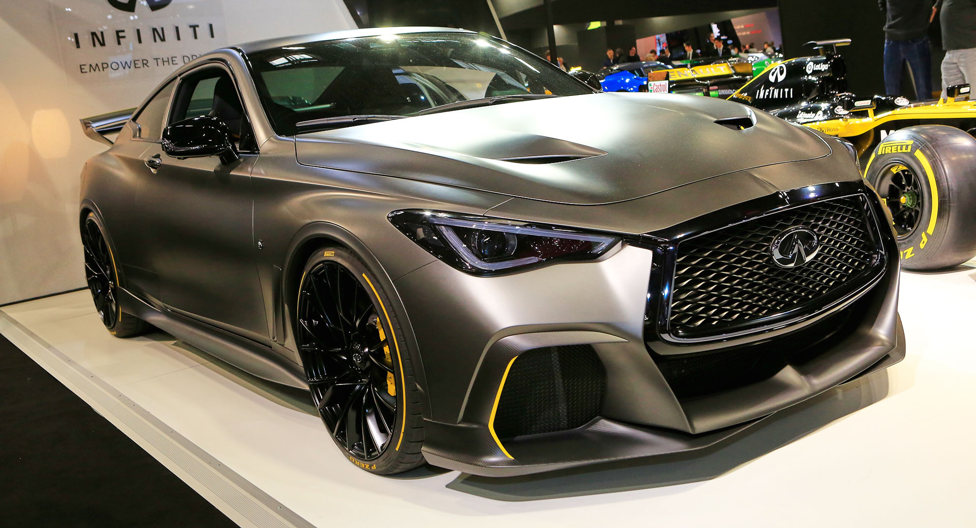Infiniti Project Black S Concept With F1 Hybrid Tech Has The Power Go ...