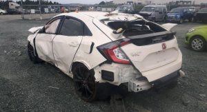 2018 Civic Type R Totally Destroyed In Accident Looking To Be A Parts ...