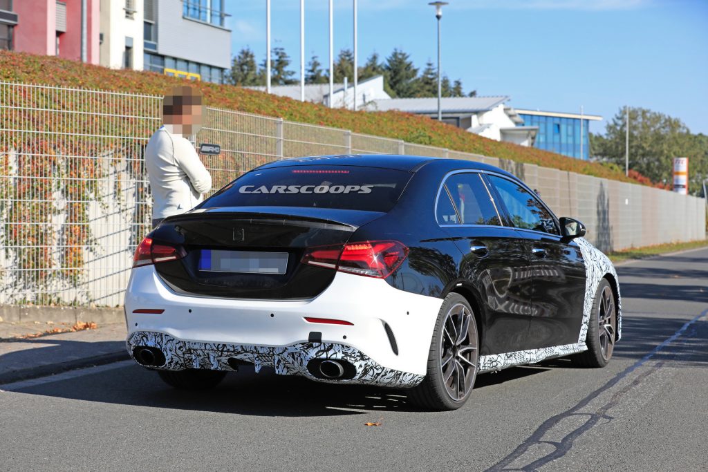 2019 Mercedes-AMG A35 Sedan Prototype Leaves Little To The Imagination ...