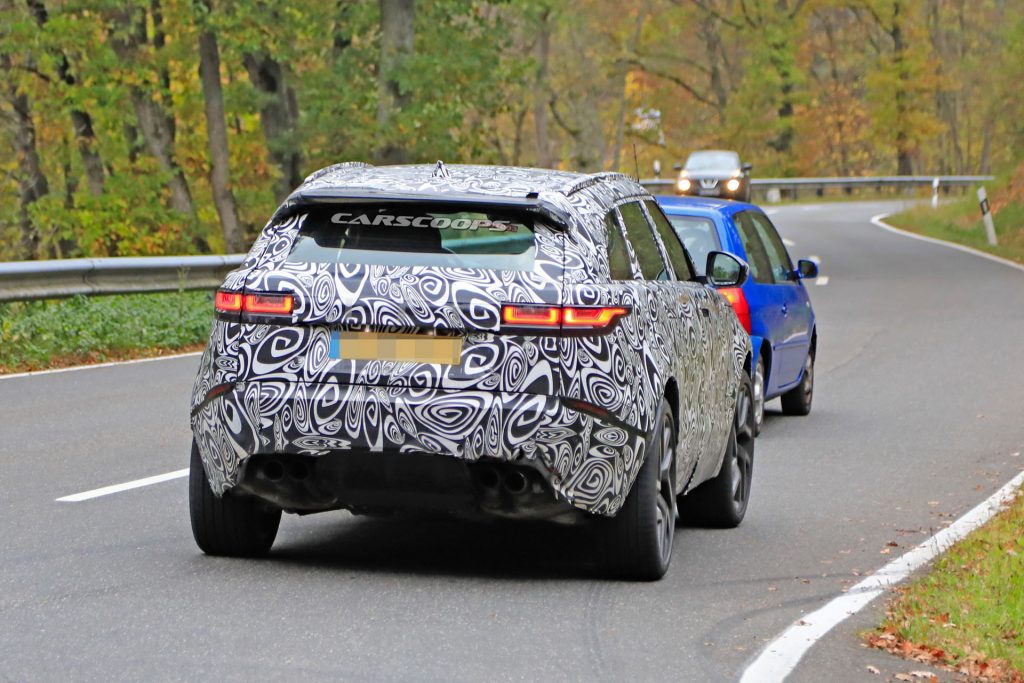 Land Rover’s Upcoming 550HP Velar SVR Shows More Skin In Latest Spy ...