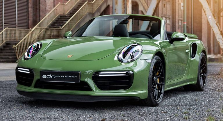 One Porsche Cabriolet To Rule Them All: Edo’s 911 Turbo S Has 665 HP ...
