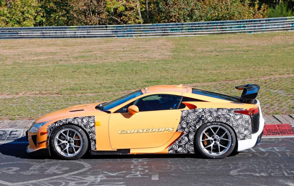 What Is Lexus Testing These LFA Widebody Mules For? | Carscoops
