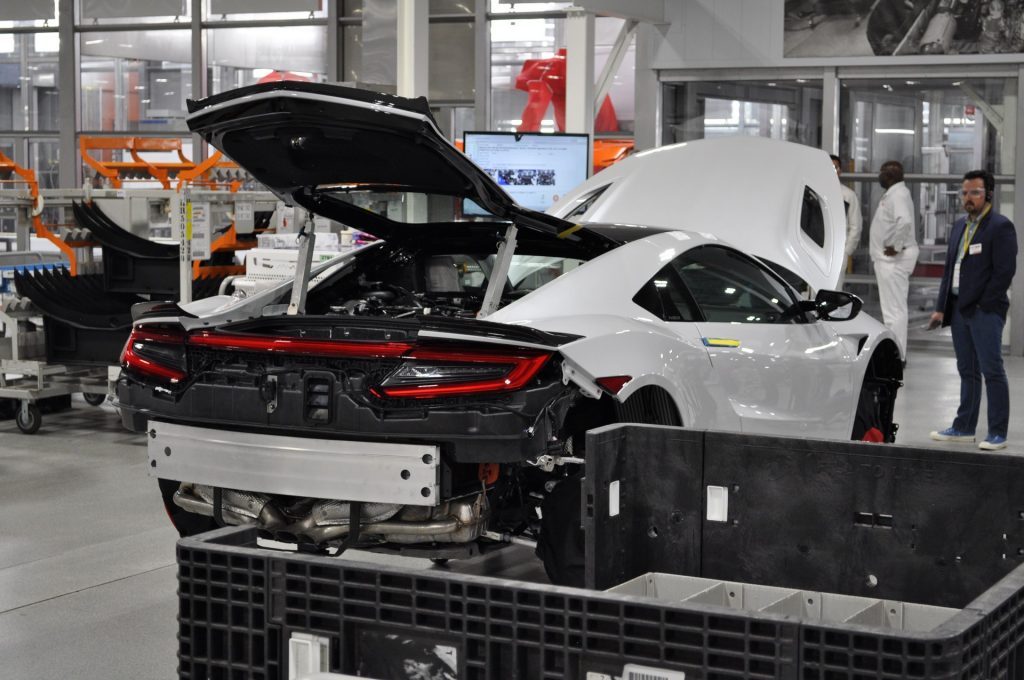 We Go Inside The American Supercar Factory That Makes Acura’s NSX ...