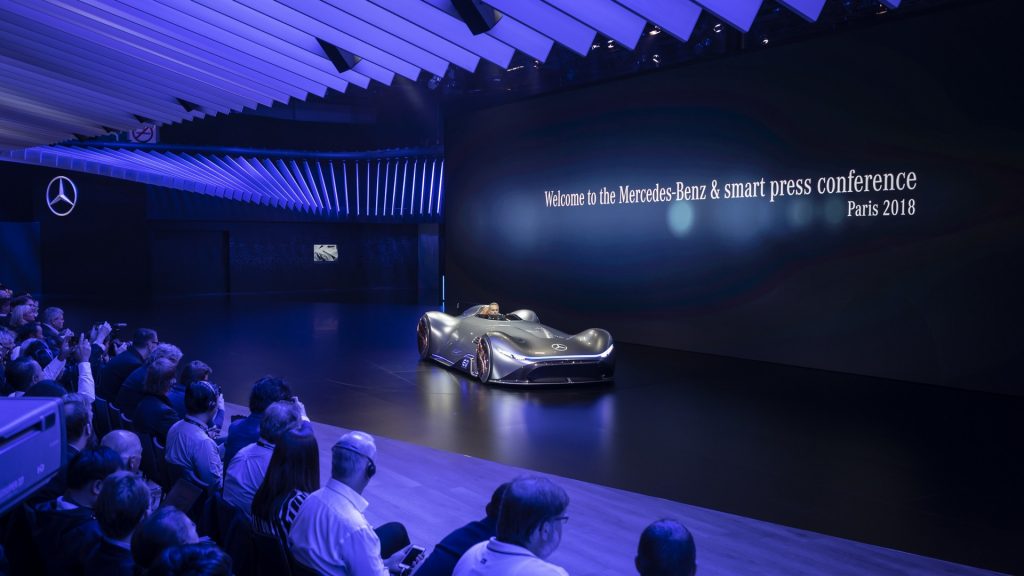 Mercedes Vision EQ Silver Arrow Concept Is A Stunning Electric ...