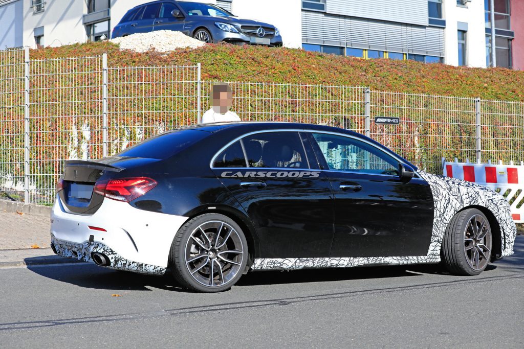 2019 Mercedes-AMG A35 Sedan Prototype Leaves Little To The Imagination ...