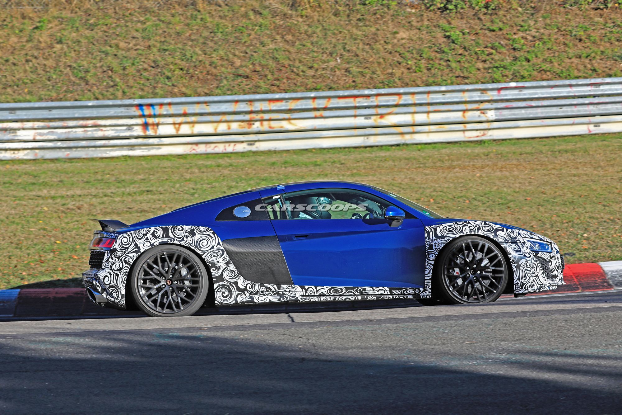 Audi Takes Its Facelifted R8 To The Nurburgring | Carscoops
