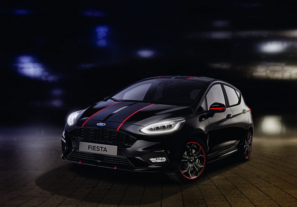 2019 Ford Fiesta ST-Line Red And Black Editions Prove Stripes Go With ...