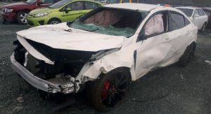 2018 Civic Type R Totally Destroyed In Accident Looking To Be A Parts ...