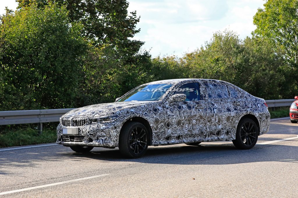 2019 BMW 3-Series Long Wheelbase Stretches Out In First Spy Images ...