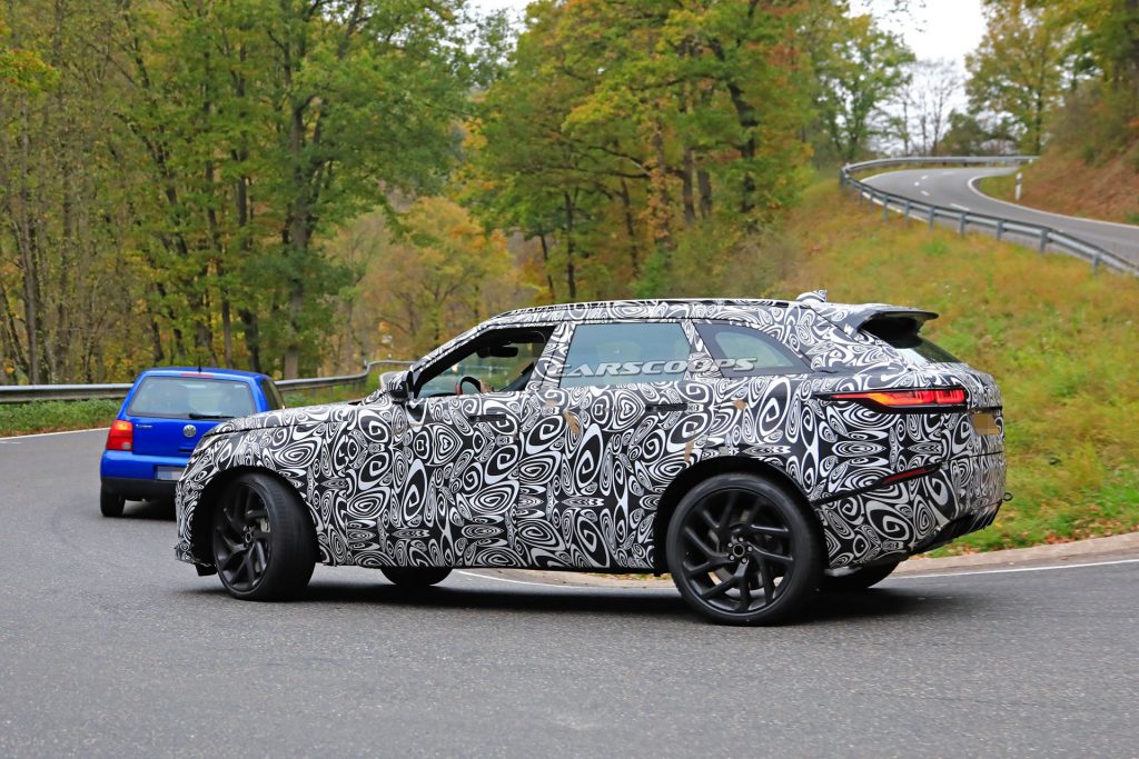 Land Rover’s Upcoming 550HP Velar SVR Shows More Skin In Latest Spy ...